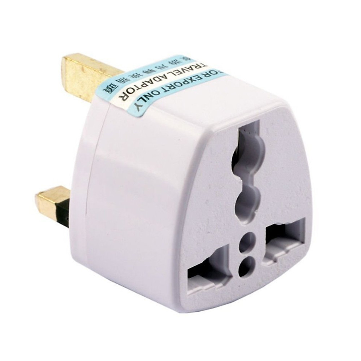ANRANK UN6688AK 2 Packs Universal EU/USA/AU to UK GB England AC Power Plug Adapter Travel Converter