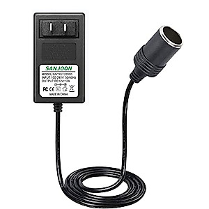 12V 2A AC to DC Converter 24W Car Cigarette Lighter Socket 110-240V to 12V Power Adapter for Car Shaver MP3/MP4 Player Car Dash Cam Bluetooth Transmitter