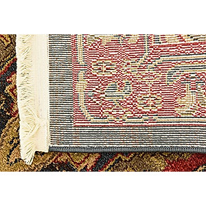 Unique Loom Sahand Collection Area Rug - Arsaces (2' 2" x 3' 1" Rectangle, Navy Blue/ Gray)