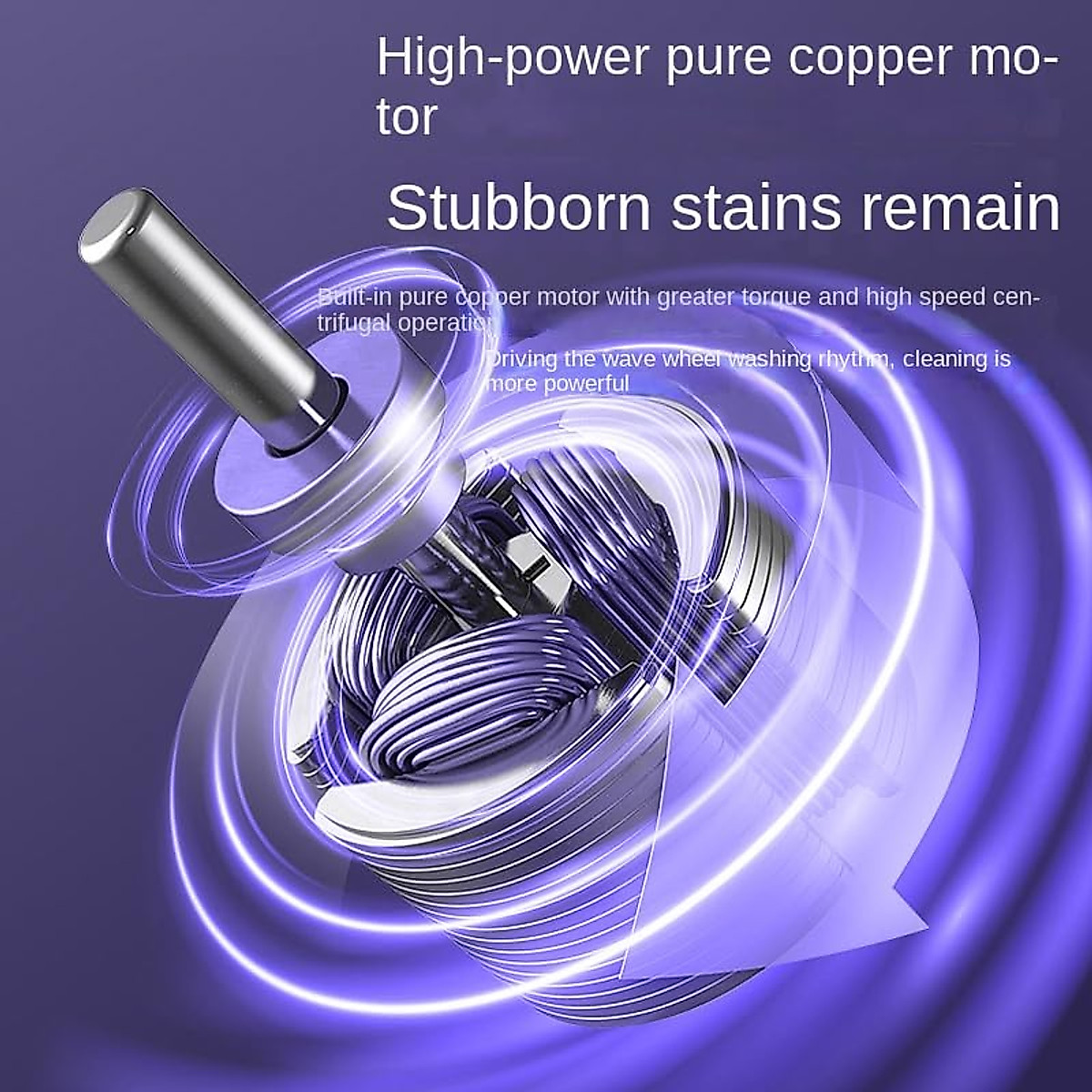 Folding Washing Machine, Mini Washing machine, 8L large-Capacity Dryer. The Deep Cleaning of underwear, Baby Clothes and other small clothes is suitable for travel and dormitory (Touch Screen Control)