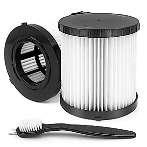 2 PACKS DCV5801H HEPA Replacement Filter for DeWalt DCV580 & DCV581H DeWalt, Washable and Reusable