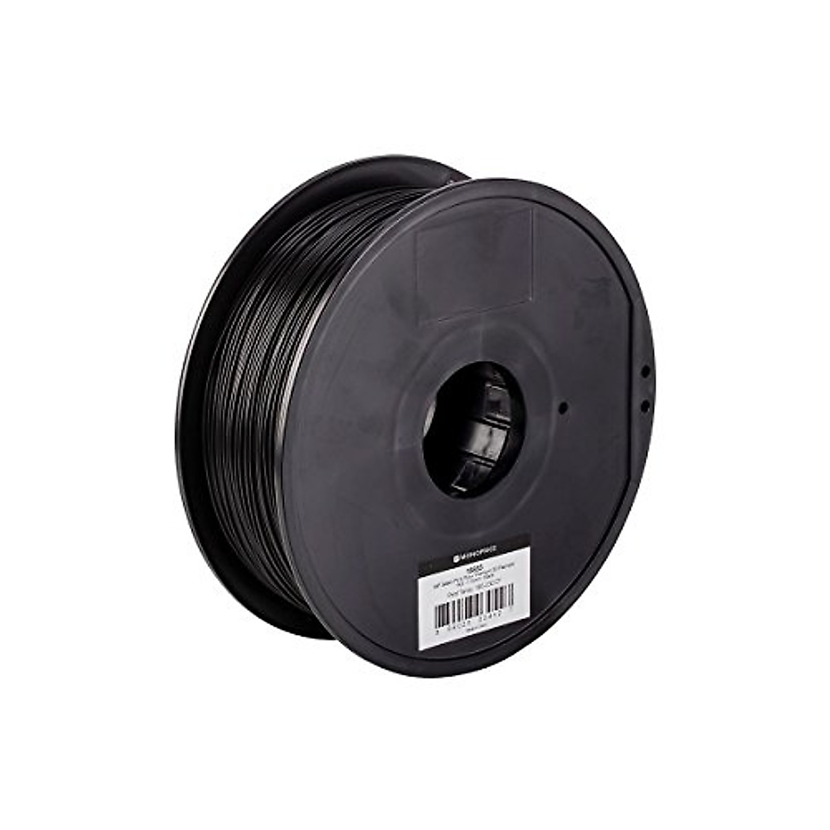 Monoprice PLA Plus+ Premium 3D Filament - Black - 1kg Spool, 1.75mm Thick | Biodegradable | Same Strength As Standard ABS | For All PLA Compatible Printers (115833)