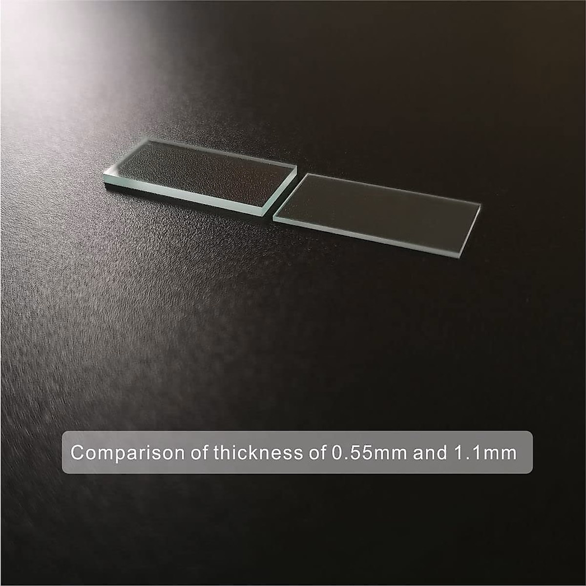 ITO Coated Conductive Glass 10mm×20mm Transparent Indium Tin Oxide Coating Conductive Glass for Lab R&D Use Sheet Resistance: ≤15ohm/sq (120 Pieces)
