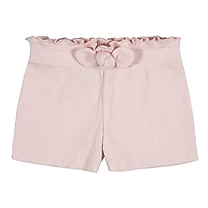Gerber Baby Girl's Toddler 3-Pack Pull-On Knit Shorts, Pink Floral, 4T