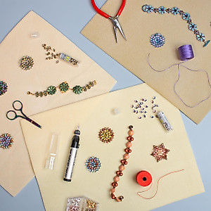 The Beadsmith Bead MAT 3 PC Set 11 X 14