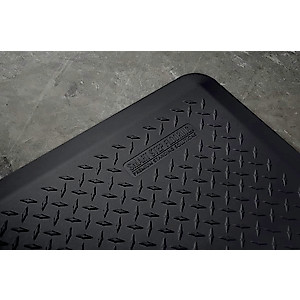WellnessMats Original Collection Anti-Fatigue Floor Mat, Gray, 60 in. x 48 in. x ¾ in. Polyurethane – Ergonomic Support Pad for Home, Kitchen, Garage, Office Standing Desk – Water Resistant, Non-Slip,
