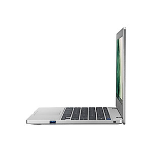 SAMSUNG Galaxy Chromebook 4 11.6” 64GB Laptop Computer w/ 4GB RAM, Gigabit WiFi, HD Intel Celeron Processor, Compact Design, Military Grade Durability, Silver (Renewed)