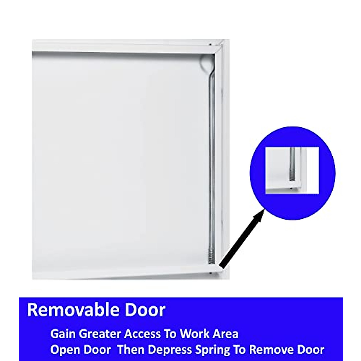 Premier Access Panel 24 x 24 Metal Access Door for Drywall 3000 Series Access Panel for Wall and Ceiling Electrical and Plumbing (Screwdriver Latch)