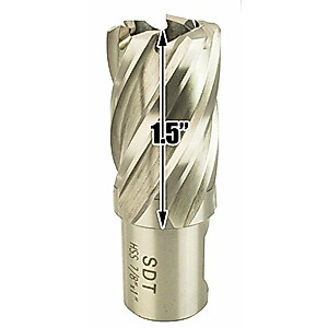 Steel Dragon Tools 7/8" x 1" High Speed Steel Annular Cutter with 3/4" Weldon Shank