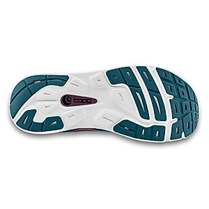 Topo Athletic Women's Magnifly 4 Comfortable Cushioned Durable 0MM Drop Road Running Shoes, Athletic Shoes for Road Running, Mauve/Navy, Size 8