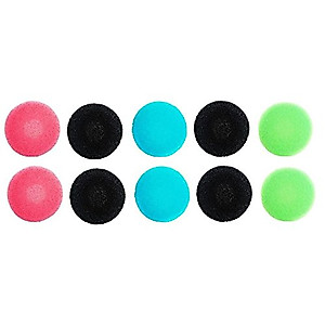 iPhone Earphones Headphones Replacement Foam Pads Cushions 5 Pack in 4 Colors Universal - T-MOBILE Retail Packaging
