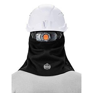 N-Ferno unisex-adult 6885 Hard Hat Winter Liner, FR Rated, Versatile Wear,Black,12.5 x 0.8 x 13.5 Inch