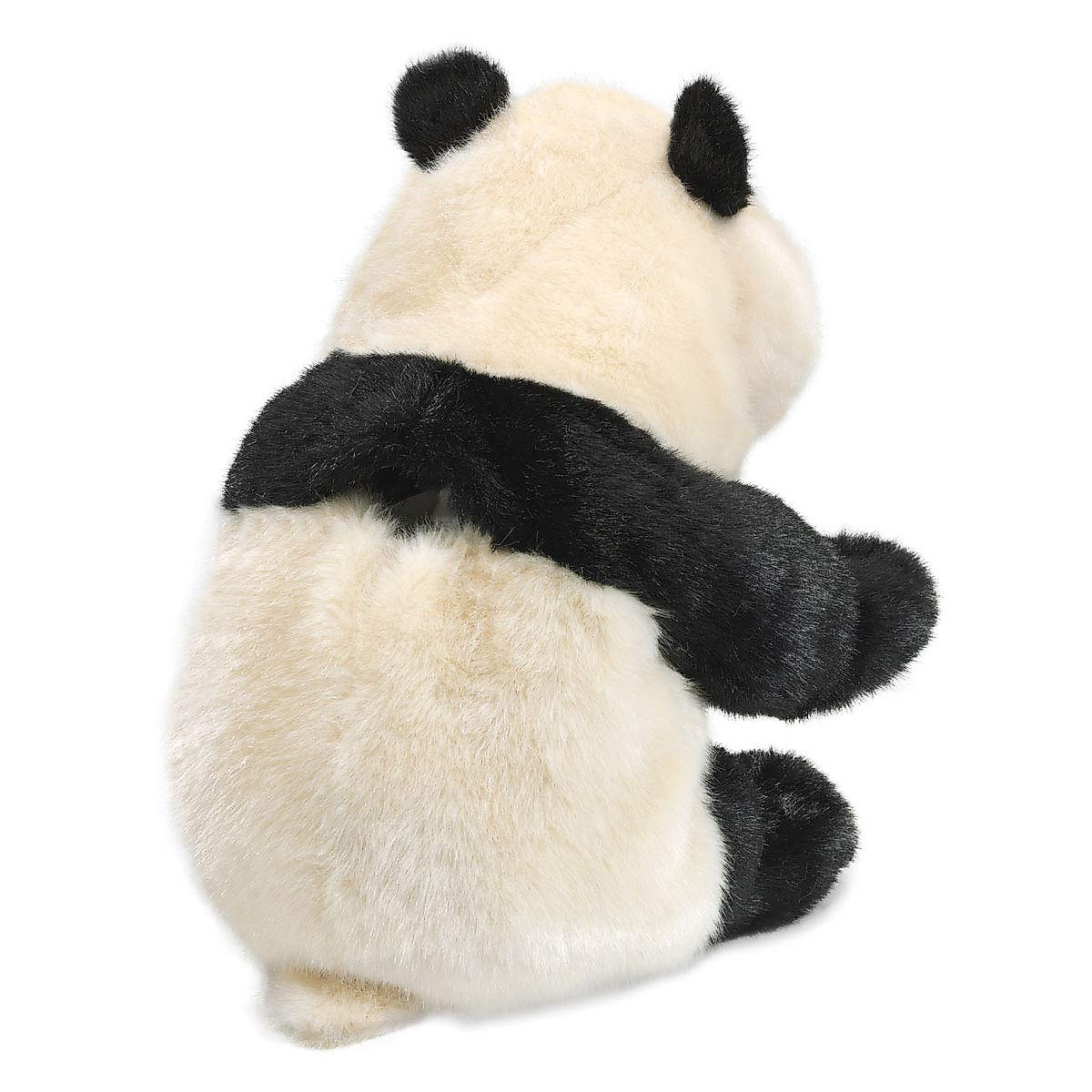 Giant Panda Cub hand puppet, Black, White