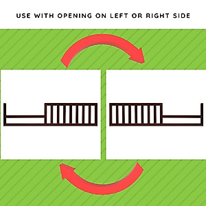 CC KITS Toddler Bed Safety Guard Rail for Baby Cache Cribs (Antique White)