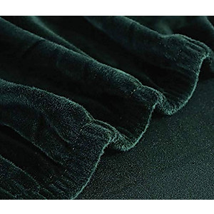 IMYOGI High Stretch Sofa Covers Thick Sofa Covers 1/2/3/4 Seater L Shape Sofa Protector Velvet Easy Fit Elastic Fabric Stretch Couch Slipcover-4 Seater+4 Seater-Lake Blue