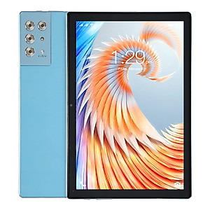 Pomya 10.1 Inch FHD Tablet, S30 Pro 1960x1080 Tablet with Dual Band WiFi for Android12, 8GB RAM 256GB ROM, 7000mAh Octa Core Calling Tablet with Dual Camera for Home Office