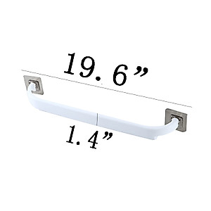 Towel rack Suction Cup Rack and Bath, 1 Pack, Pink, Blue, White Wall-Mounted, Used in Bathroom and Kitchen (Color : White)