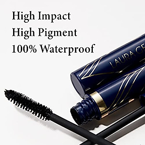 LAURA GELLER NEW YORK Always There Waterproof Lengthening Mascara Duo in Black | Long-Lasting Mascara for Volume and Length 2pc Set