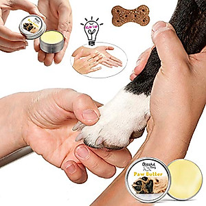 The Blissful Dog Paw Butter for Your Dog's Rough and Dry Paws, 1-Ounce