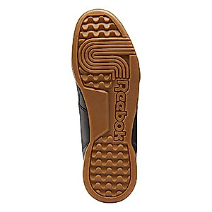 Reebok Men Workout Plus Sneaker, Black/Carbon/Classic red, 10.5