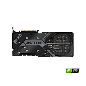 Gigabyte GIGABTYE GeForce RTX 3090Ti Gaming 24G Graphics Card, 3X WINDFORCE Fans, 24GB 384-bit GDDR6X, GV-N309TGAMING-24GD Video Card