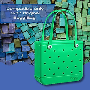 BOGLETS - Bottle Opener Charm Accessory Compatible with Bogg Bags - Keep a Bottle Opener Handy with your Tote Bag (White)