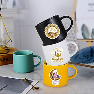 65PCS Ramadan Stickers Islamic Stickers Vinyl Waterproof Stickers for Laptop,Bumper,Skateboard,Water Bottles,Computer,Phone,Cartoon Anime Stickers for Kids Teens Adult
