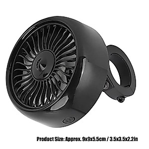 HEEPDD Fan for Peloton Bike, Aluminum Alloy Material Exercise Bike Fan No Batteries or Charging Required USB Portable Fan Peloton Stationary Bike Fan Bike Accessories for Peloton