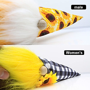 ivolks Sunflower Doll Gnomes Plush Pack of 2-Piece