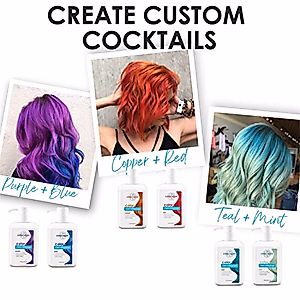 Keracolor Clenditioner MERLOT Hair Dye - Semi Permanent Hair Color Depositing Conditioner, Cruelty-free, 12 Fl. Oz.