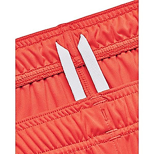 Under Armour Women's Standard Challenger Knit Shorts, (877) After Burn / / White, Small