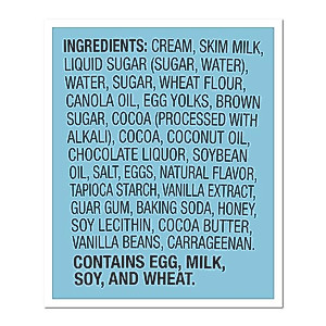 Ben & Jerry's Milk & Cookies Vanilla Ice Cream Pint Non-GMO 16 oz