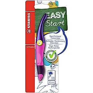 STABILO Ergonomic Rollerball EASYoriginal Holograph - Pack of 1 - Left-Handed - Magenta