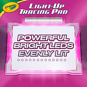 Crayola Light Up Tracing Pad Pink, Gifts & Toys for Girls and Boys, Age 6, 7, 8, 9 [Amazon Exclusive]