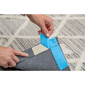 Duck Brand Double-Sided Duct Tape, 1.4-Inch by 12-Yards, Single Roll, Blue (240200)