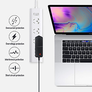 Power Supply 5V 1A, AC 100-240V to DC, Yetaida Max 5W Universal Wall Plug Power Adapter 5.5 * 2.5mm DC Jack (DC 5V 1A 5W)