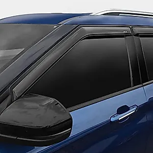 Auto Ventshade [AVS] Ventvisor / Rain Guards | Smoke Color, 4 pc | 94321 | Fits 1999 - 2004 Chevrolet Tracker, 1999 - 2005 Suzuki Grand Vitara/Vitara (4-Door)