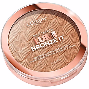 L'Oreal Paris Cosmetics True Match Lumi Bronze It Bronzer For Face And Body, Medium, 0.41 Fluid Ounce