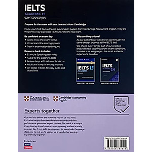 IELTS 15 Academic Student's Book with Answers with Audio with Resource Bank: Authentic Practice Tests (IELTS Practice Tests)