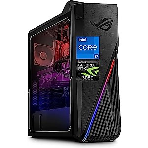 ASUS ROG Strix G15 Gaming Desktop 2023 Newest, Intel Core i7-12700F up to 4.9GHz(12 cores), NVIDIA GeForce RTX 3060 Graphics, 64GB RAM, 2TB SSD, Wi-Fi 6, Bluetooth, Windows 11 Home