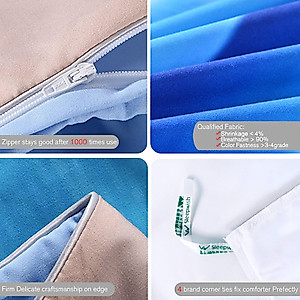 Sleepwish Ocean Bedding Beach Duvet Cover Hot 3D Print Sea Inspired Bedding with 2 Pillow Shams - Twin