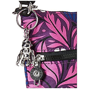 Kipling Womens WomenÂ’s Keiko Mini Bag, Lightweight Adjustable Purse, Durable Nylon Shoulder Sling Crossbody Bag, Artistic Floral, 8.25 L x 9 H 0.75 D US