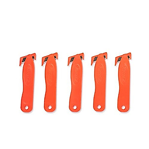 KutzEz 5 Pack Utility Knife (Red)