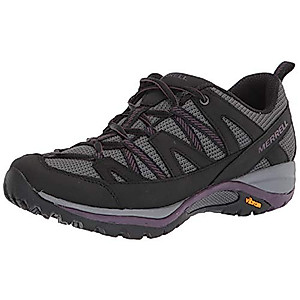 Merrell womens Siren Sport 3 Hiking Shoe, Black/Blackberry, 9 US