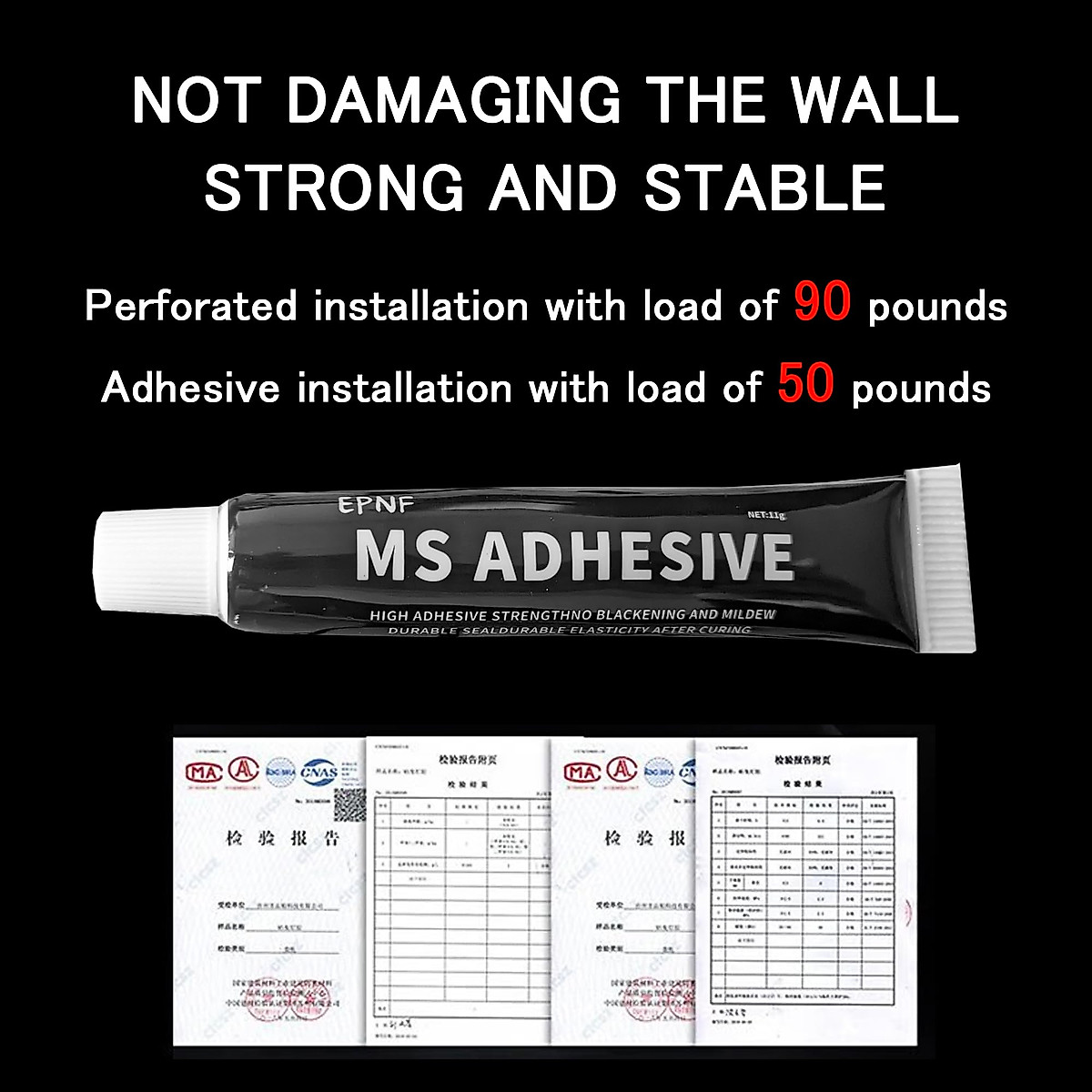 LEMYEF Stainless Steel Adjustable Wall Mount Shelf or Household Grade Wall Mount Microwave Oven Shelf, Removable countertop, Stationary kit, Multifunctional Storage Rack(16"-23.6" Brushed Nickel)