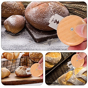 BESTonZON 1set Handcraft Bakers Assorted Stainless Supplies Blades Kitchen Bread Trimming Homemade Tool Making Shop of Pastry Slicer Lame Steel Home Slasher Cutter Cutting