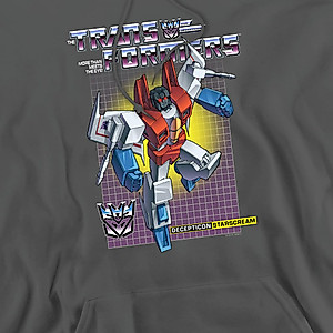 Popfunk Transformers Starscream Pullover Hoodie & Stickers (Small)