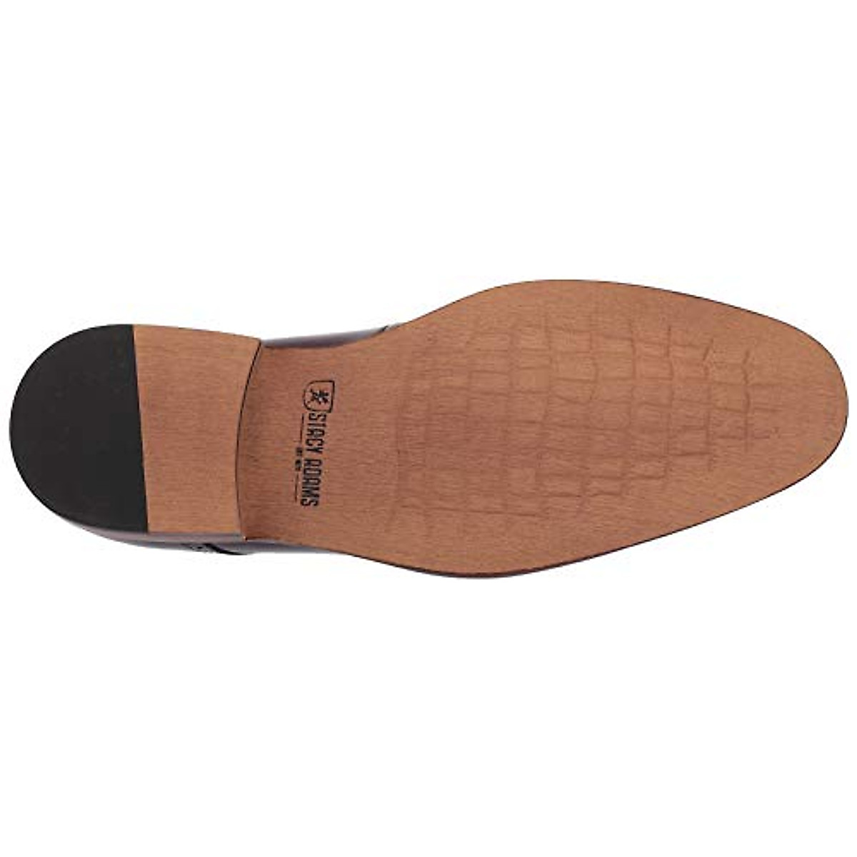 Stacy Adams Men's Dickinson Cap Toe Oxford, Burgundy, 9.5 M US