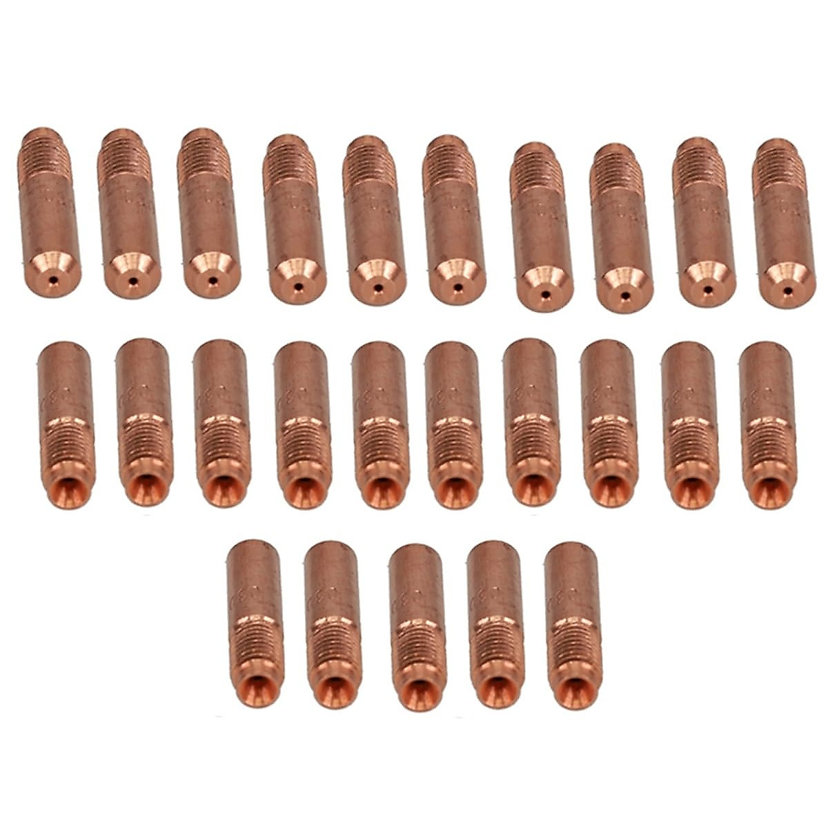 STARTECHWELD 087299 Mig Welding Contact Tips .023" 087-299 for Miller M10 M15 M25 M40 M100 Hobart H9 H10 MIG Weld Guns (Pack of 25)