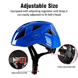 Atphfety Kids Bike Helmet,2 Sizes Adjustable for Youth Child Boys & Girls Ages 3-5-8-14,Ventilation and Multi-Sport for Bicycle Scooter Skate